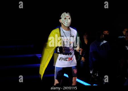 Daniel Bazant enter arena during Fight Nation Championship Event FNC 5 ...