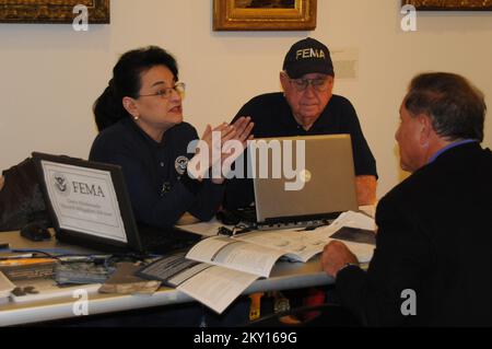 Mitigation Interview at Disaster Recovery Center. Georgia Severe Storms ...
