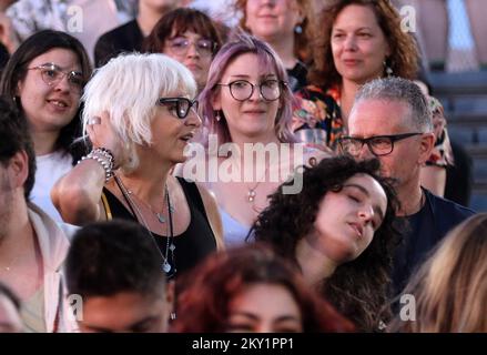 Sonja Yelich and Vic O'Connor are seen during their daughter Lorde ...