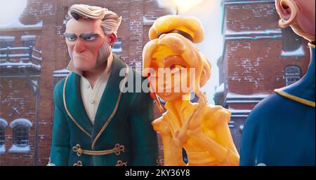 SCROOGE: A CHRISTMAS CAROL, from left: Ghost of Christmas Past (voice ...