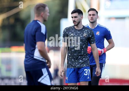 Josip Sutalo of Croatia warm up before the FIFA World Cup 2026 Group L ...