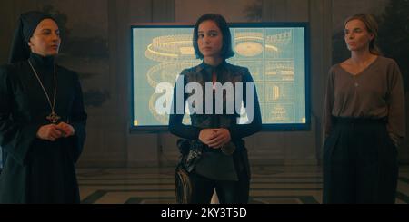 WARRIOR NUN, from left: Sylvia De Fanti, Thekla Reuten, Isaiah 40:31 ...