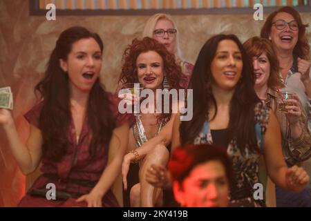 WELCOME TO CHIPPENDALES, from left: Juliette Lewis (back to camera) as ...