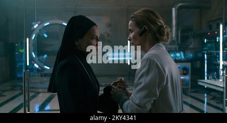 WARRIOR NUN, from left: Sylvia De Fanti, Alba Baptista, Thekla Reuten ...