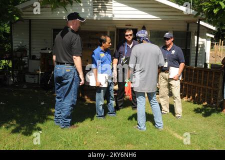 Personal Property Damage Assessments Underway.. Photographs Relating to ...