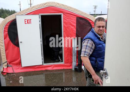 Galena, Alaska, Aug. 18, 2013 FEMA Mass Care Group Supervisor John ...