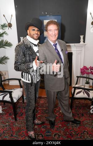 Aaron Paul and Mickey Burns attend Popstar Aaron Paul on the Profiles ...