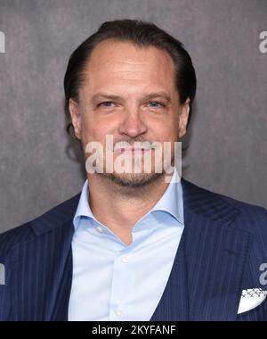 Ronnie Gene Blevins arriving to the premiere of Apple Original Films ...