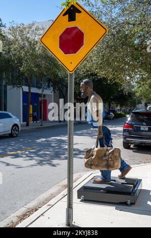 Desin district in miami, florida Stock Photo - Alamy