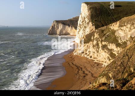 Autumn, Durdle Door, Swyre Head, Bat's Head, Dorset, UK Stock Photo - Alamy