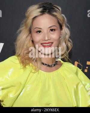 Kiki Yeung arrives at the ALMIGHTY ZEUS Premiere held at the AMC ...