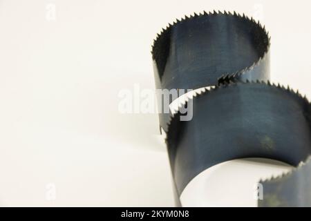 Wood saw head for woodwork tools, cutting wood parts Stock Photo - Alamy