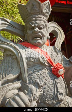 Decorative Stonework Kheng Hock Keong Temple Downtown Yangon Myanmar ...