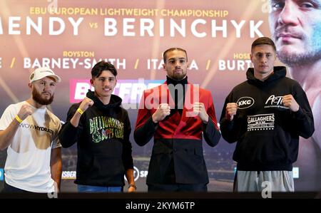 Left to right, Issac Lowe, Royston Barney Smith, Karol Itamua and Hosea ...