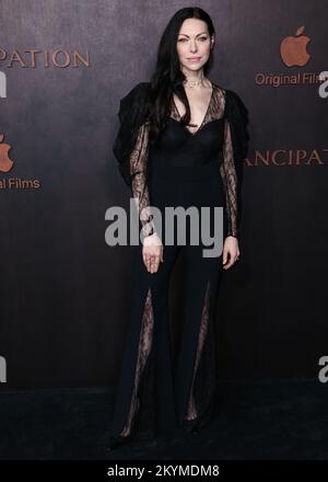 Laura Prepon arrives at the premiere of "Emancipation" on Wednesday ...