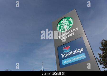 Travelodge Llanelli Cross Hands, A48, Cross Hands, Llanelli, SA14 6RD ...