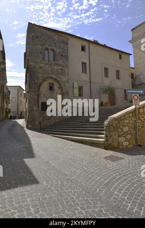 ferentino frosinone lazio italia europa cartello mura poligonali Stock ...