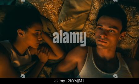 Thomas Doherty and Nathalie Emmanuel in Screen Gems in "The Invitation ...