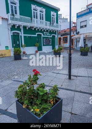 Odeceixe, Odemira, Portugal, October 28, 2021:Tractor plowing field in ...