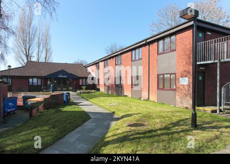 Travelodge Wirral Eastham Stock Photo - Alamy
