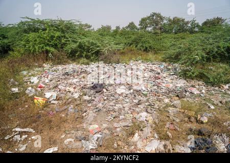plastic, polythene, garbage, dumping area, Garbage or trash, Land ...
