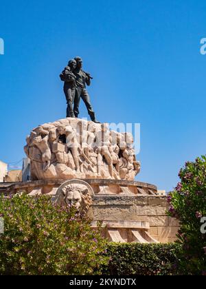 The workers memorial in Msida Malta by local sculptor Anton Agius and ...