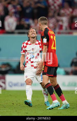 Player Luka Modric during Croatia training session ahead FIFA World Cup ...