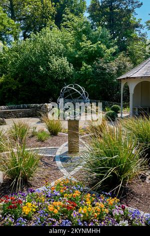 The Garden of Contemplation at Threave Gardens near Castle Douglas ...