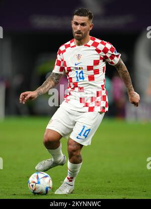 Marko Livaja of Croatia during the FIFA World Cup Qatar 2022 match ...