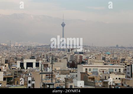 Tehran, Tehran, Iran. 30th Nov, 2022. A view of the Milad Tower, the ...