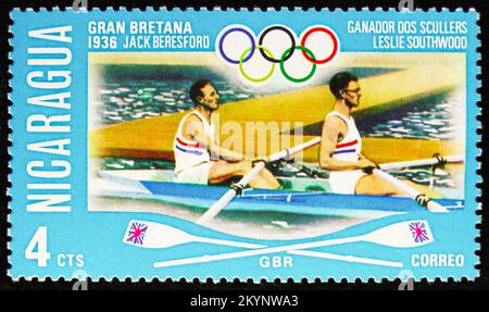 GREAT BRITAIN - CIRCA 1976: stamp printed by Great Britain, shows ...