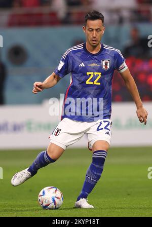 Maya Yoshida during the FIFA World Cup Qatar 2022 Group E match between ...