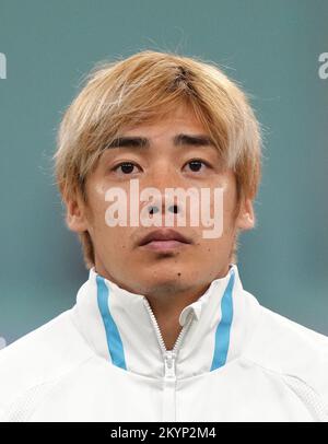 Japan’s Junya Ito during the FIFA World Cup Round of Sixteen match at ...