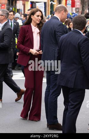 Chelsea, MA, USA. 1st Dec, 2022. Prince William and Princess Kate visit ...
