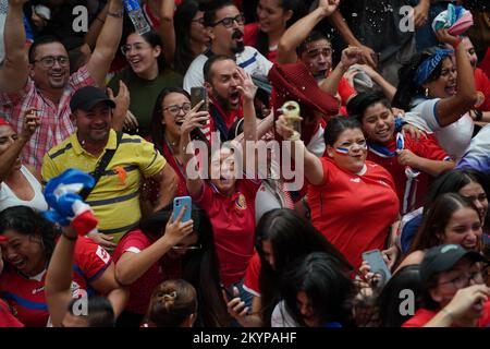 San Jose, Costa Rica. 01st Dec, 2022. Soccer, World Cup 2022 in Qatar ...