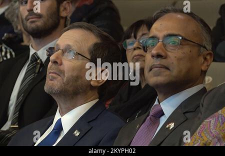 JERUSALEM, ISRAEL - DECEMBER 1: Indian Ambassador to Israel Sanjeev ...