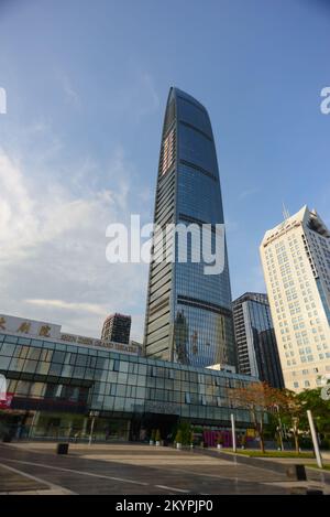 Shenzhen day central business plaza Stock Photo - Alamy