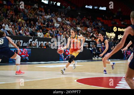 Alba Torrens of Valencia basket seen in action during the Game 1 ...