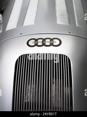 Audi Automobile logo Stock Photo - Alamy