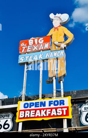 Big Texan Steak House, Amarillo - Texas, famous for its 72 oz steak ...