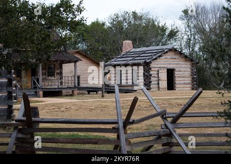 Historical scenes from Central Texas Stock Photo - Alamy