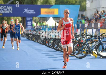 Marcin Stanglewicz (Poland). Triathlon Men. European Championships ...