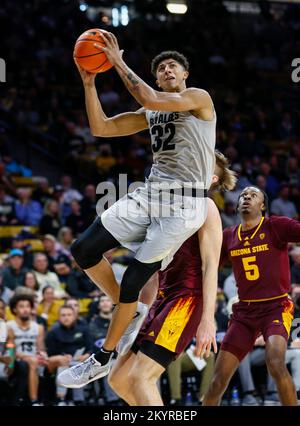Colorado State guard Nique Clifford reacts against Maryland during the ...