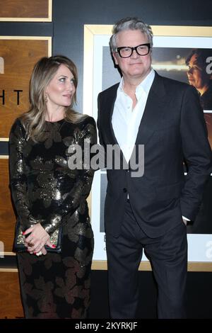 LOS ANGELES - DEC 1: Maggie Cohn, Colin Firth at the Empire of Light ...