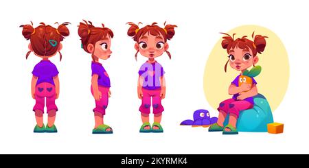Figure of a baby. Front and back Stock Vector Image & Art - Alamy