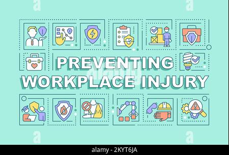 Workplace safety word concepts banner Stock Vector Image & Art - Alamy