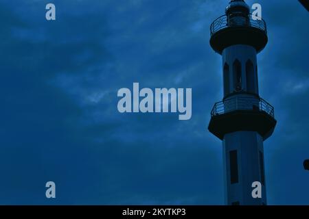 Mosque Towers in Indonesia. Mosque with Islamic background. The design ...