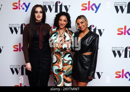 (left to right) , Juliette Motamed, Sarah Kameela Impey and Lucie ...