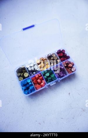 pretty wax coins for a vintage look for wedding or invitation ...