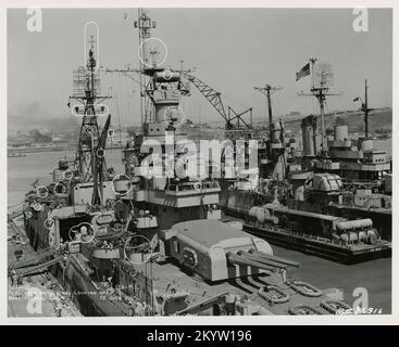 The USS Indianapolis (CA-35), a Portland-class heavy cruiser, was ...